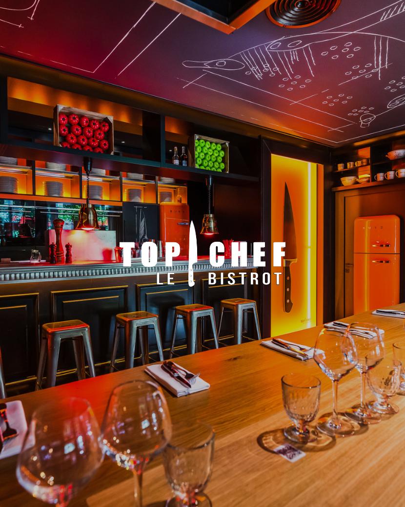 Restaurant Podium à Paris 15e. Bistrot festif